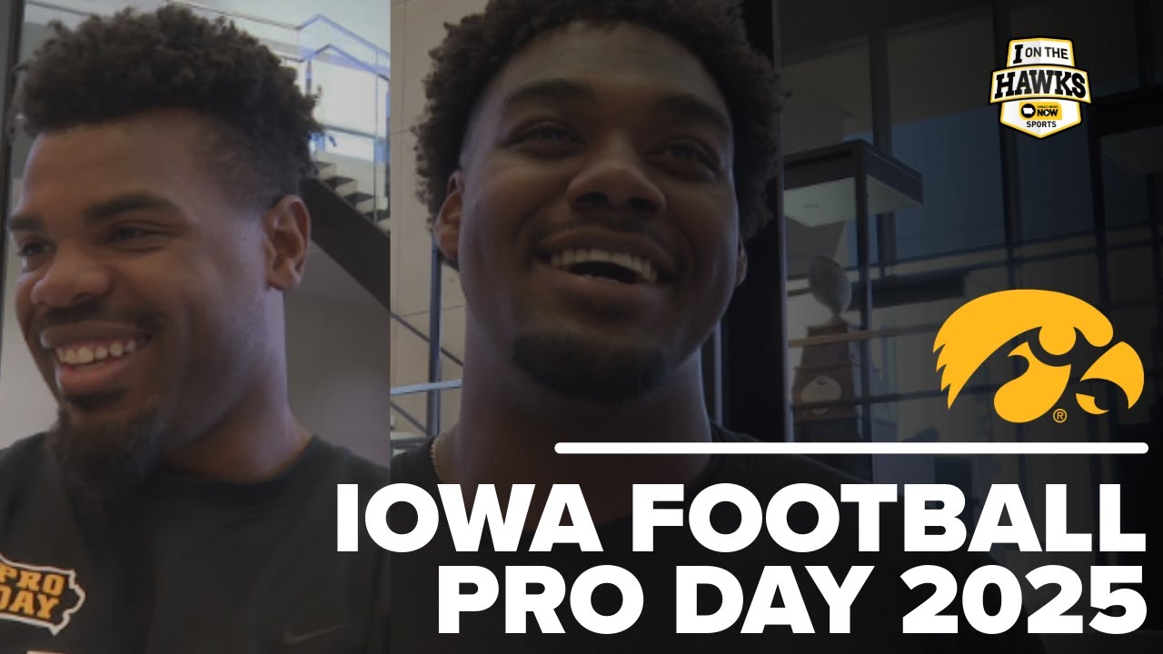 Iowa Pro Day: Hawkeyes eyeing NFL discuss preparing for the next level ...