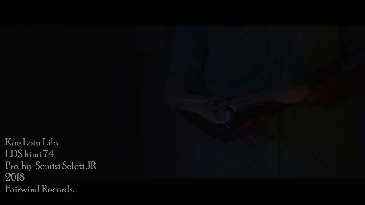 "Koe Lotu Lilo" sung by: Semisi Seleti Jr. 2018 - YouTube