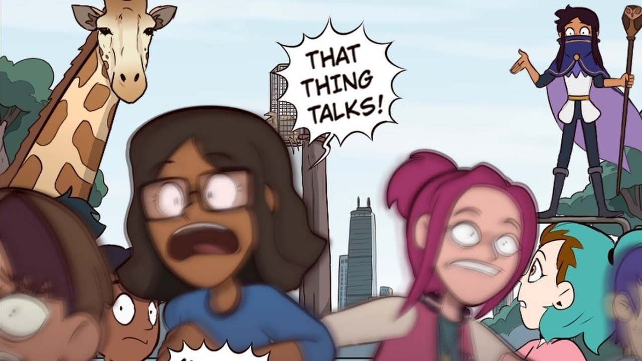 WITCHES AMONG HUMANS GIRAFES | THE OWL HOUSE COMIC - YouTube