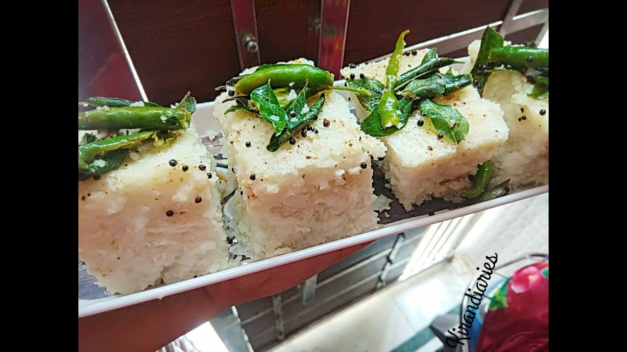 white dhokla recipe | soft and spongy instant dhokla recipe | | khatta ...