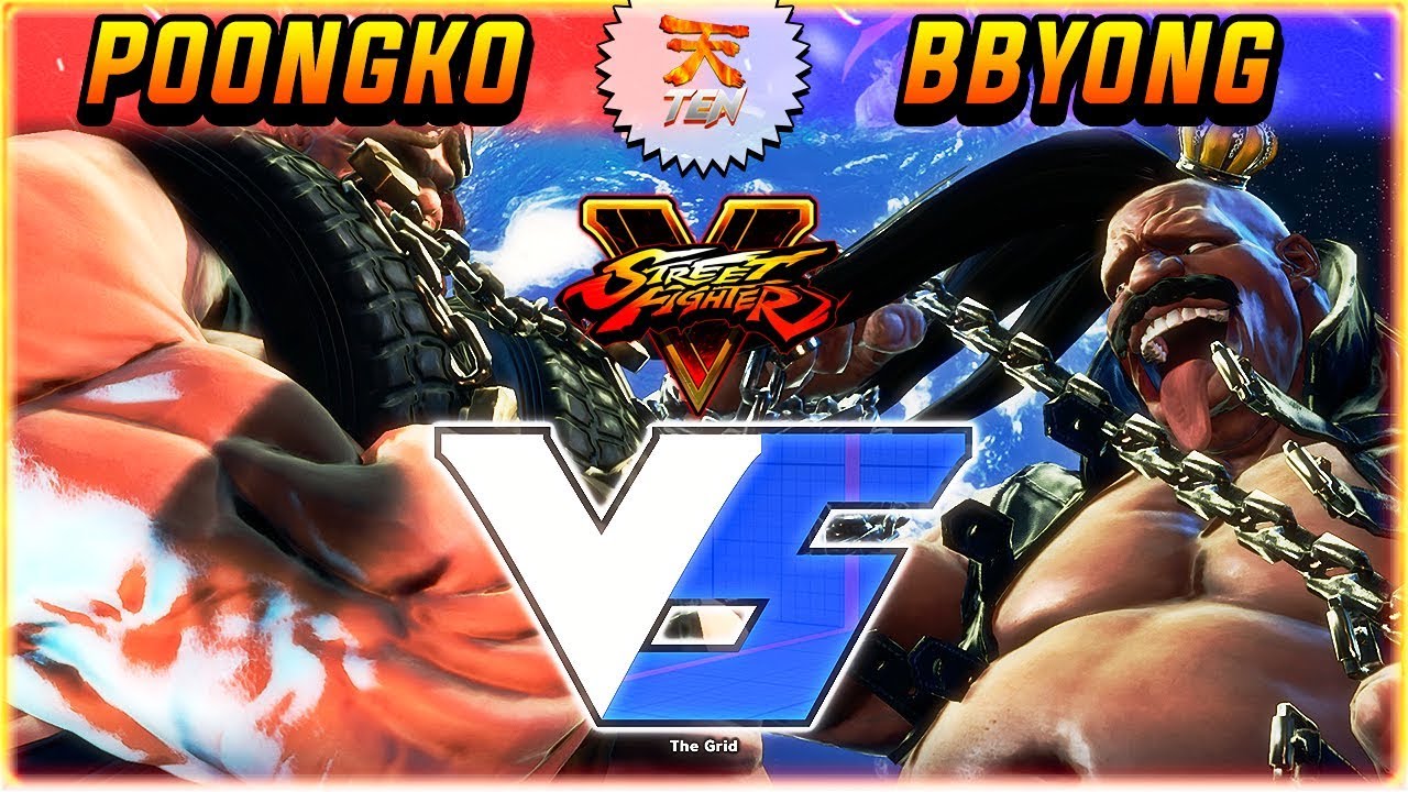 SFV/SF5 POONGKO (RANK 10) VS BBYONG (#2 BIRDIE & RANK 2) | FIRST TO 5 ...