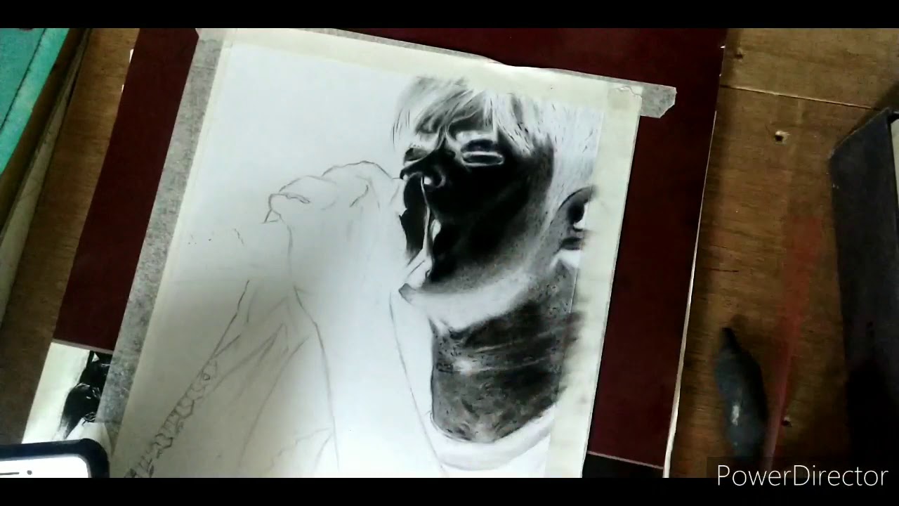 inverted art drawing - YouTube