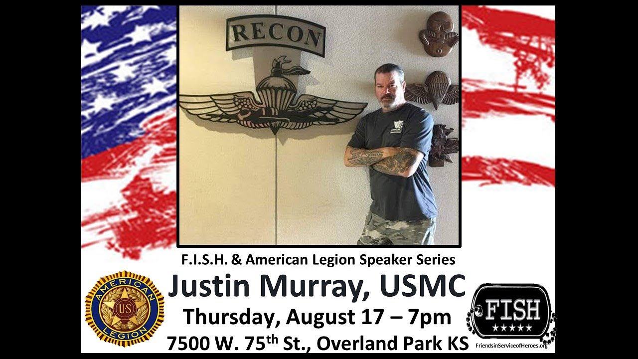 F.I.S.H. 20230817 Justin Murray USMC - YouTube