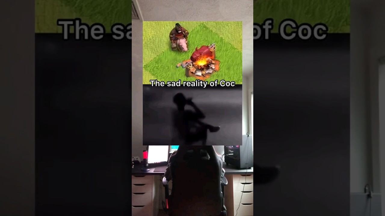 HOG RIDER ON COC || Sad reality of Coc - YouTube