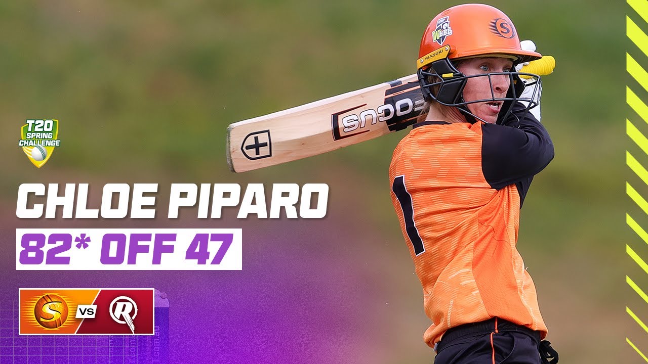 Piparo's 82* Guides Scorchers To Unlikely Win - YouTube