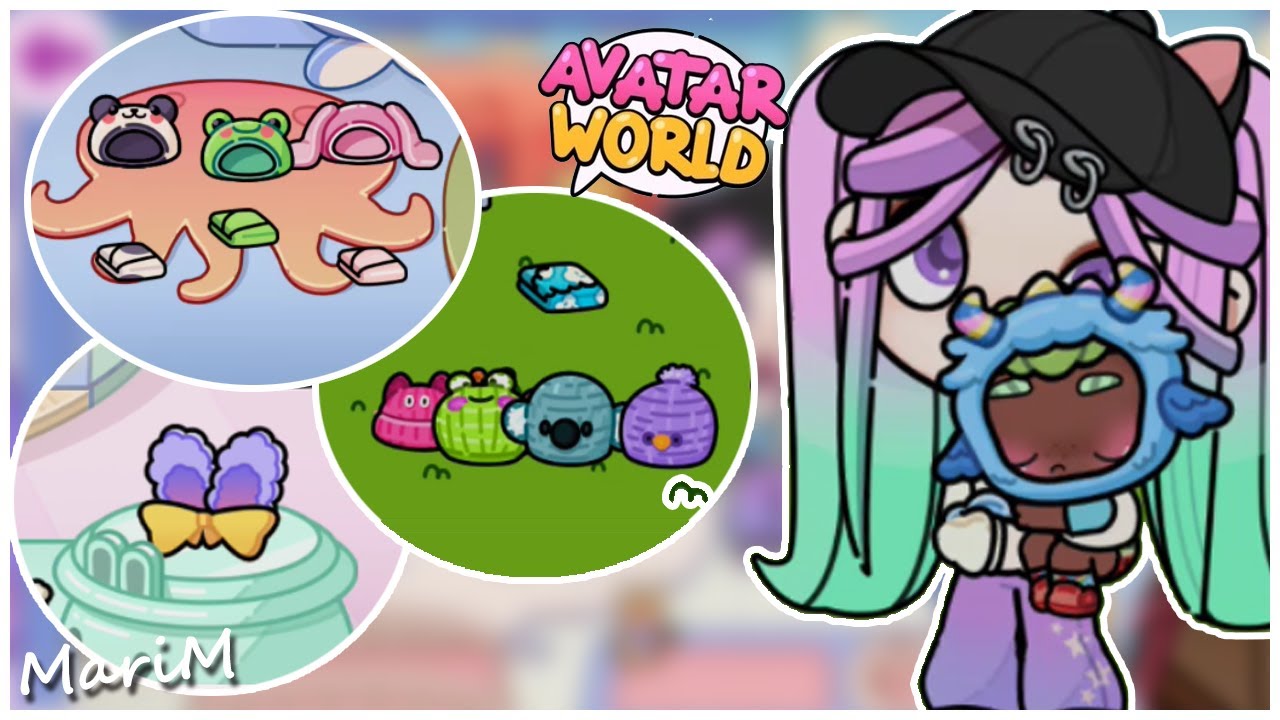 WHERE TO FIND ALL BABY HATS - free and paid in Avatar World - YouTube