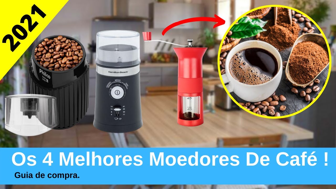Os 4 Melhores Moedor De Café Em 2021 ! Manual E Elétrico. - YouTube