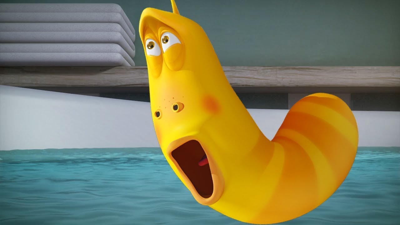LARVA - BATH DIVE | Cartoon Movie | Cartoons | Comics | Larva Cartoon ...