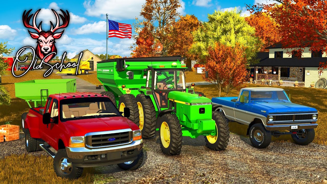 I BUILT AN OLD SCHOOL FARM FROM SCRATCH! - YouTube