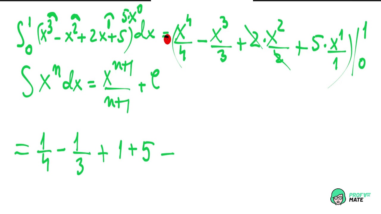 Integrale definite 1-aplicarea formulelor de integrare - YouTube