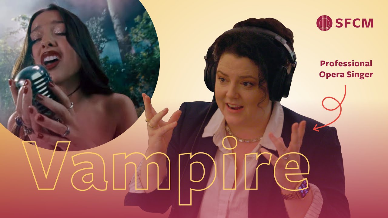 Professional Opera Singer Reacts to "Vampire" by Olivia Rodrigo - YouTube