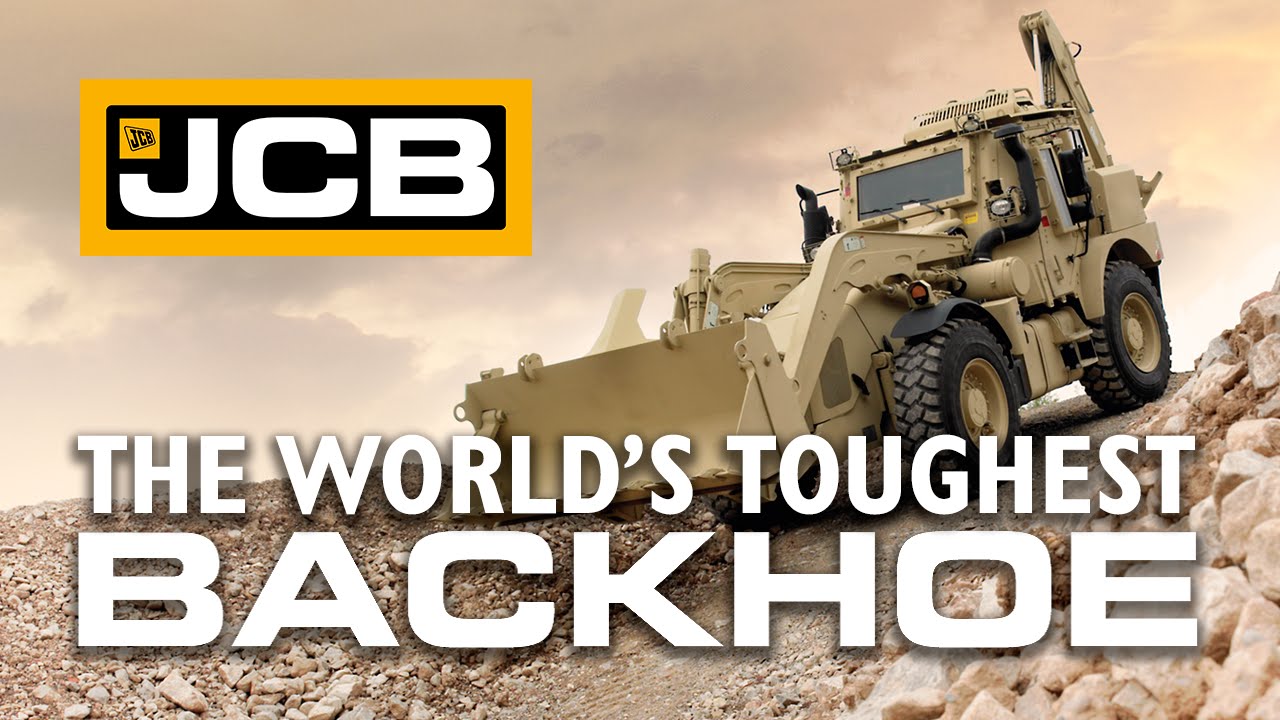 World's toughest backhoe - YouTube