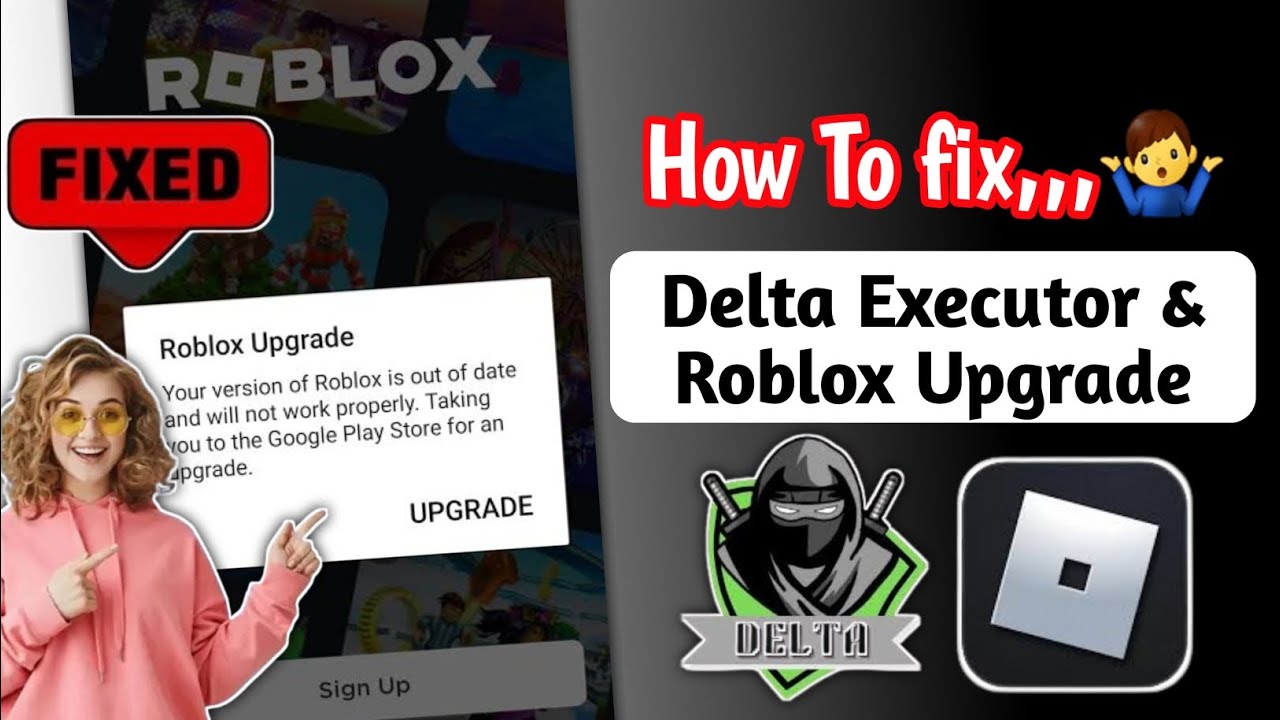 How To Fix Delta Executor latest version & Roblox Upgrade Problem ...