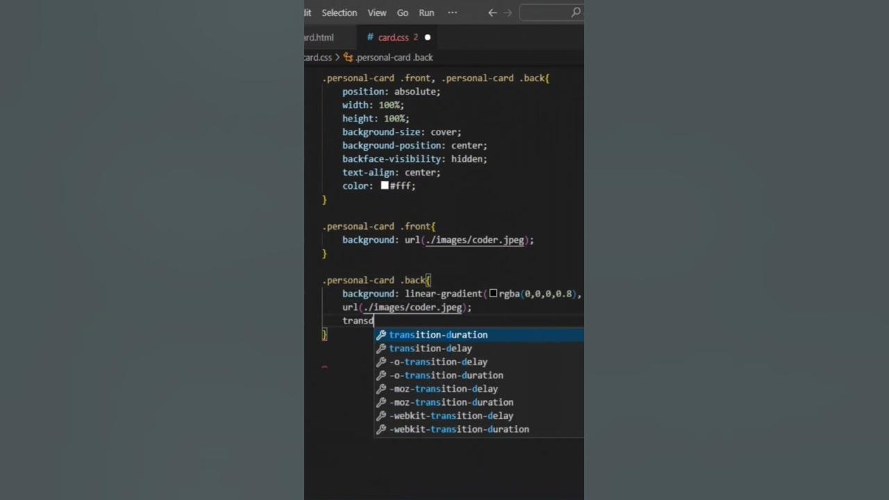 How To Create Animated Profile Cards Using Css Html Cssanimation Css Webdesign Ui Uidesign