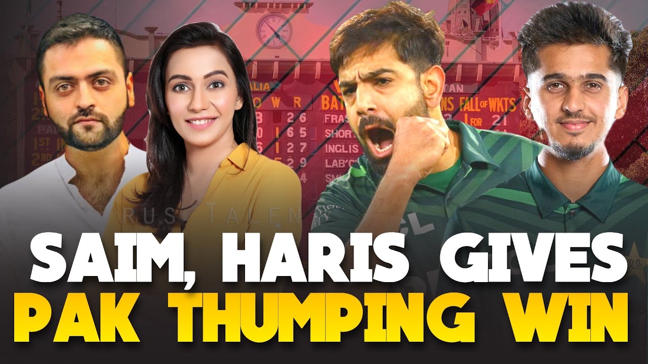 Saim Ayub, Haris Rauf led Pakistan to a THUMPING win | Pakistan vs ...