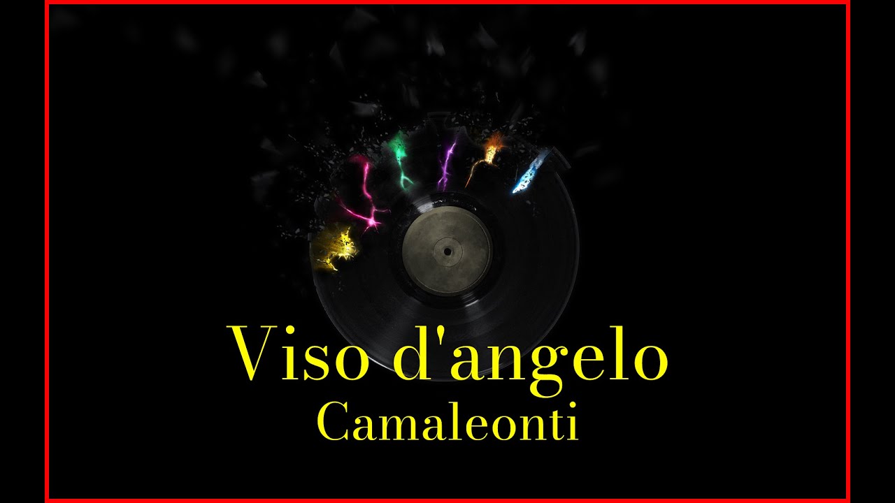 Camaleonti - Viso d' angelo (Lyrics) Karaoke - YouTube