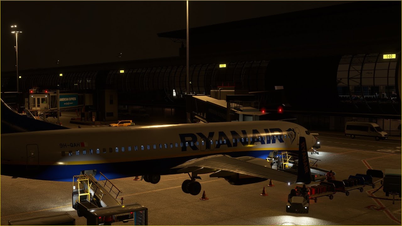 MSFS - B737-800 ENBR - EBBR - YouTube