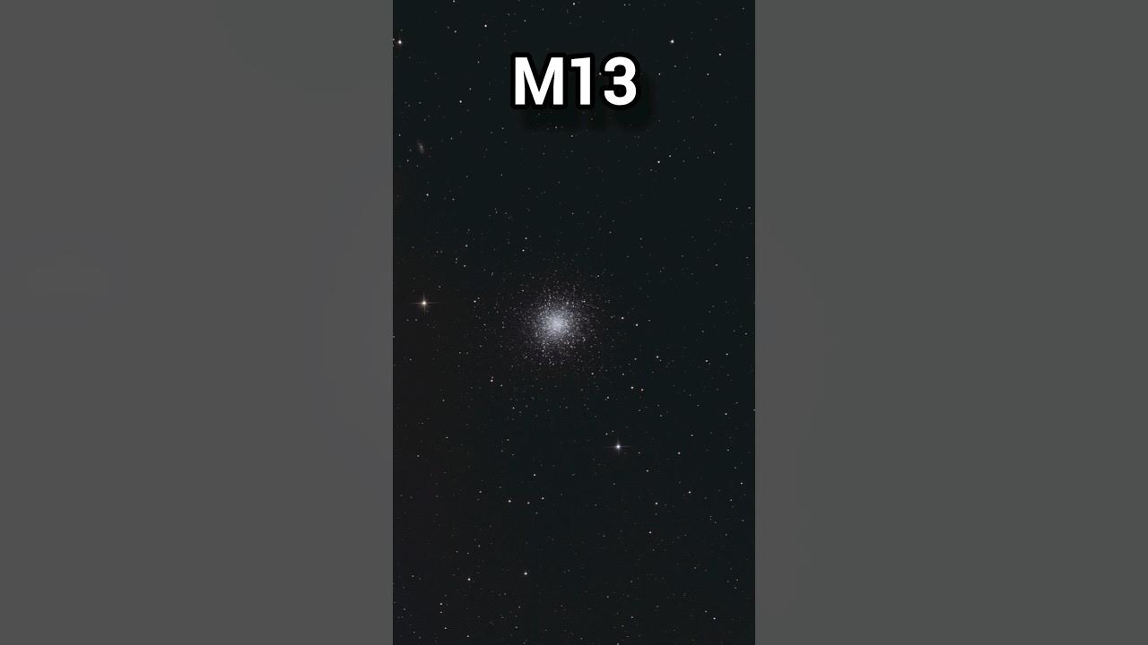 M13: Long vs Short exposure time #shorts #astrophotography #astronomy - YouTube