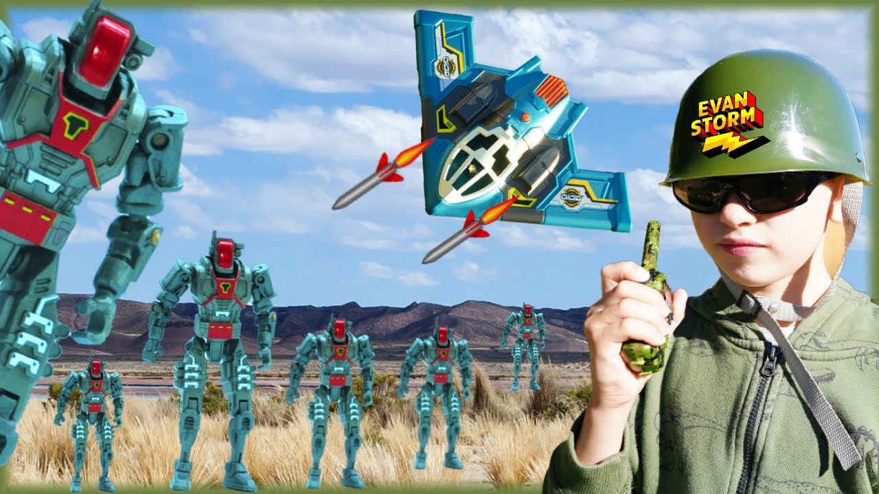 Evan Storm Toy Action Figure Pretend Play Chap Mei ACID VS BETA - YouTube