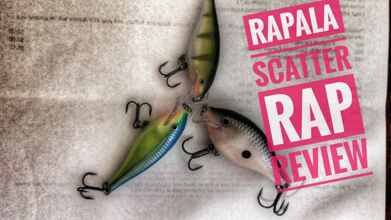 Rapala Scatter Rap fishing lures Review - YouTube
