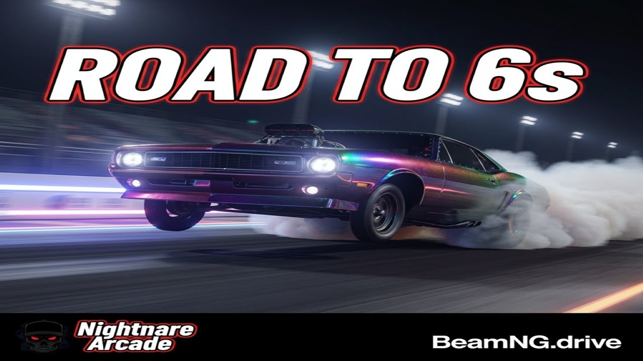 BeamNG.drive | From Shop Build to 6-Second Drag Car |Nightmare Arcade ...