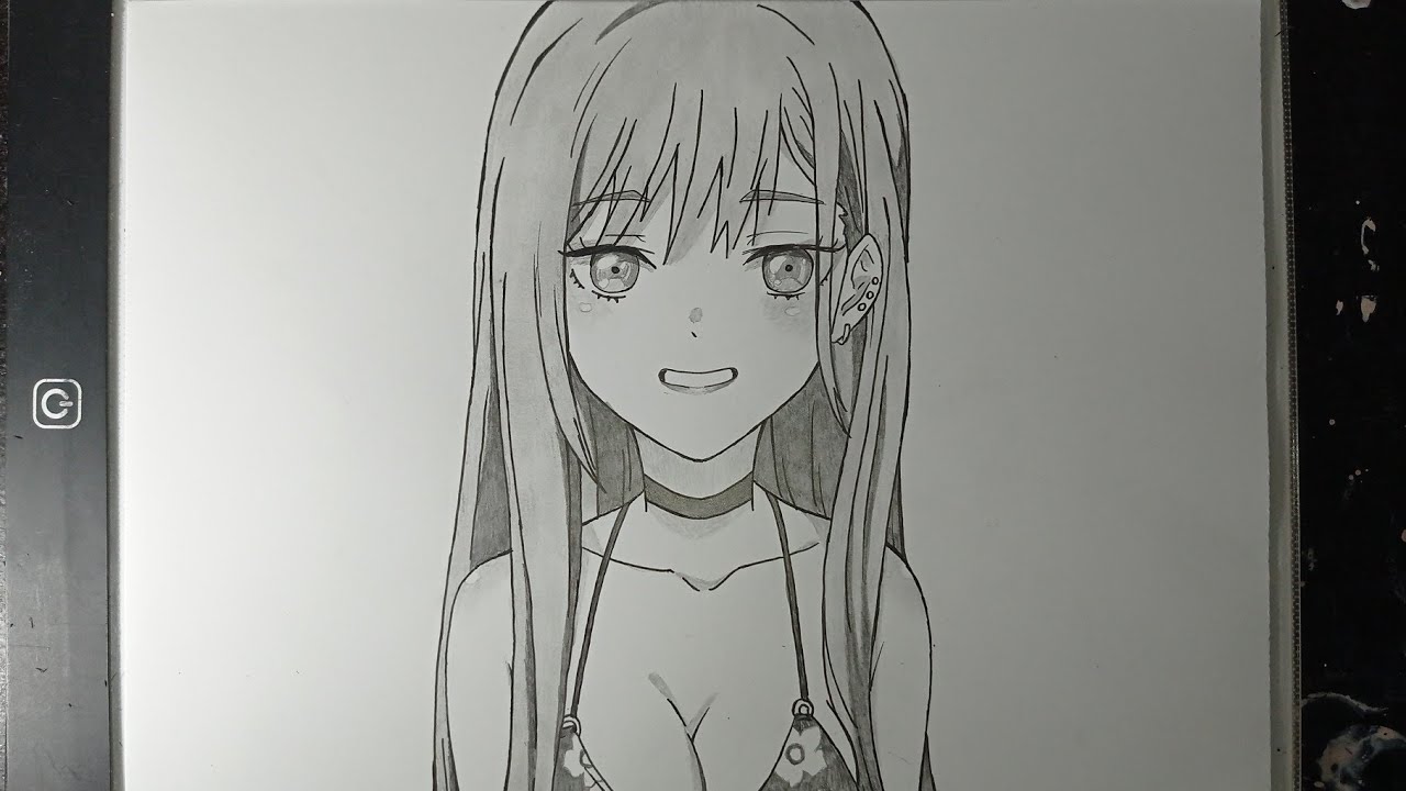 How to Draw Marin Kitagawa - YouTube