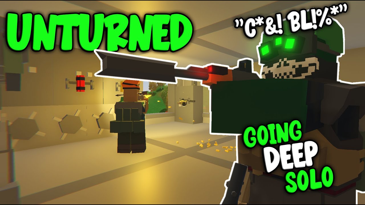 7500 Hour Solo Goes Deep in ONLINE ANGRY DUO BASE - Unturned PvP - YouTube