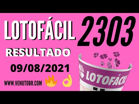 🍀 Resultado Lotofácil 2303