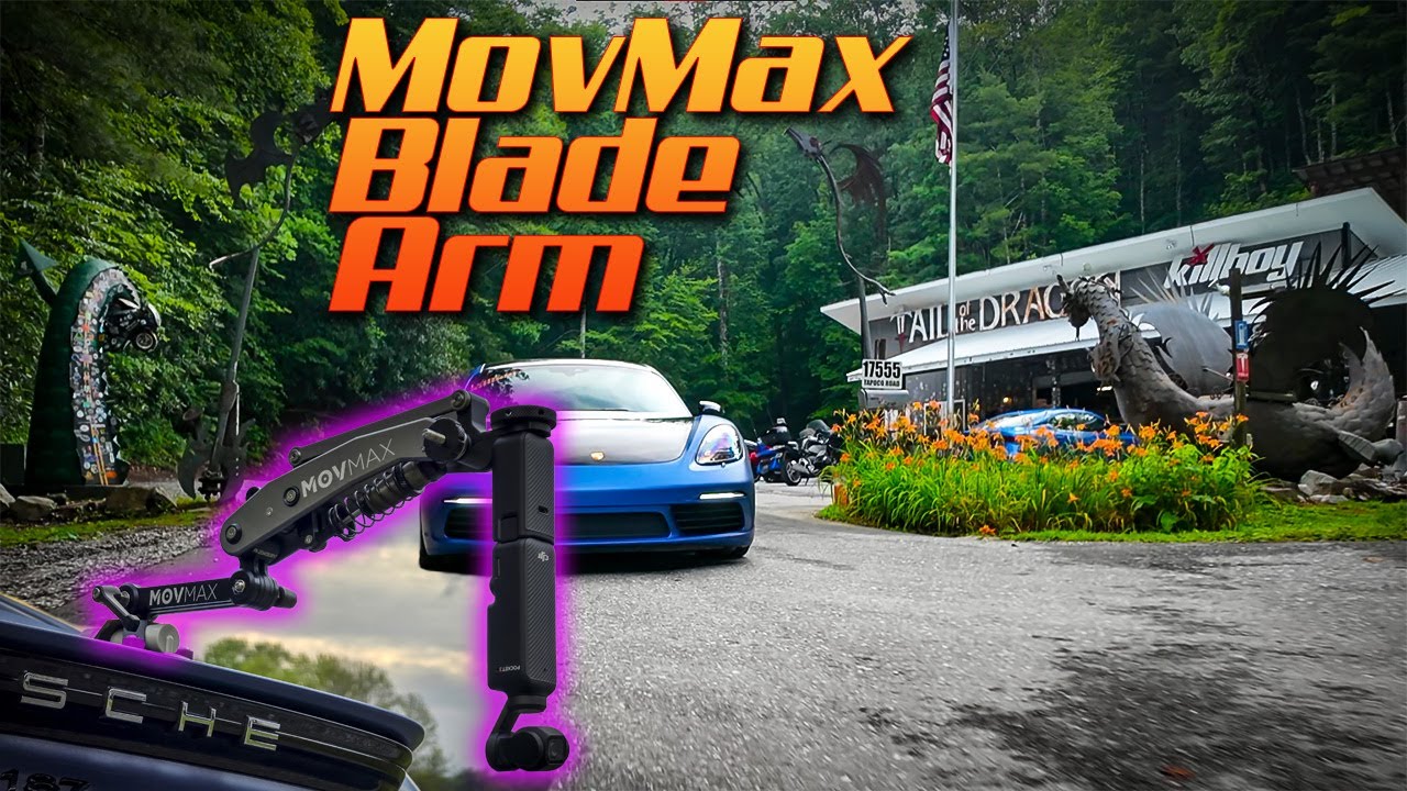 MovMax Blade Arm Testing - Porsche Cayman - Tail of the Dragon - YouTube
