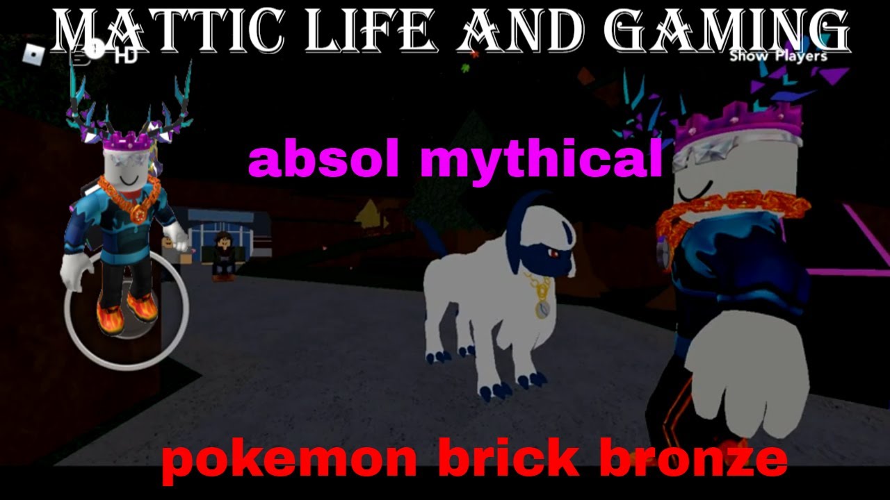 pokemon brick bronze absol - YouTube