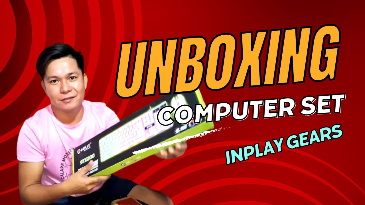 UNBOXING NEW COMPUTER SET | INPLAY GEARS SOBRANG SULIT ANG PAGKABILI ...