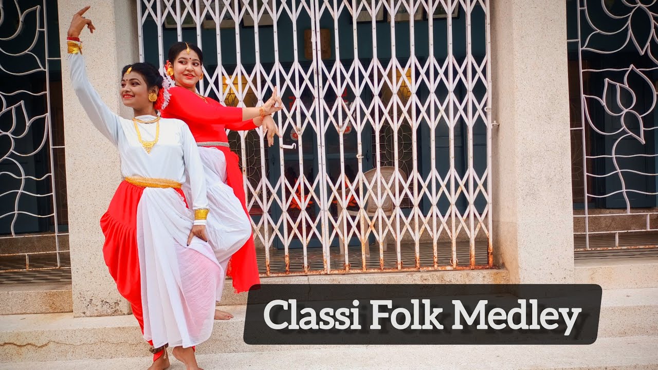 Classi Folk Medley | Durga Sohey || Dance Cover | Pallabi step up ...