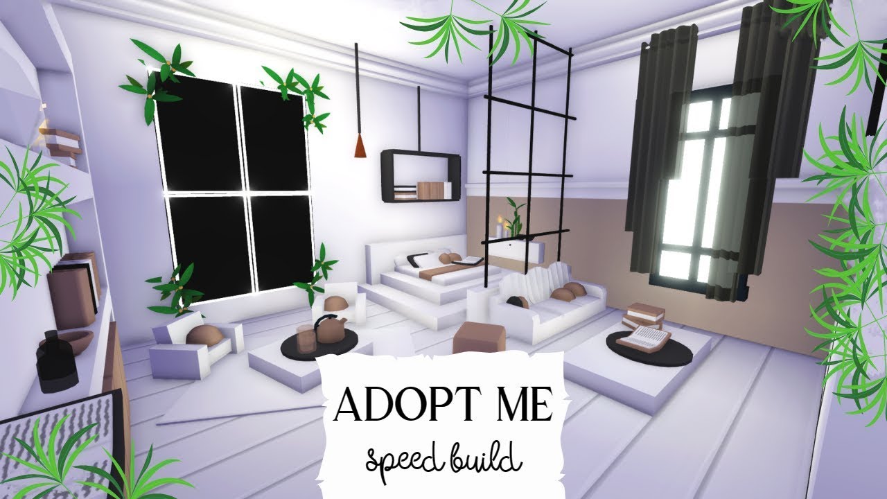 COZY AESTHETIC ROOM IDEA - Adopt Me speed build ROBLOX - YouTube