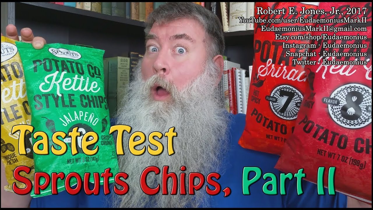 Taste Test - SPROUTS CHIPS PART II - Day 17,710 - YouTube