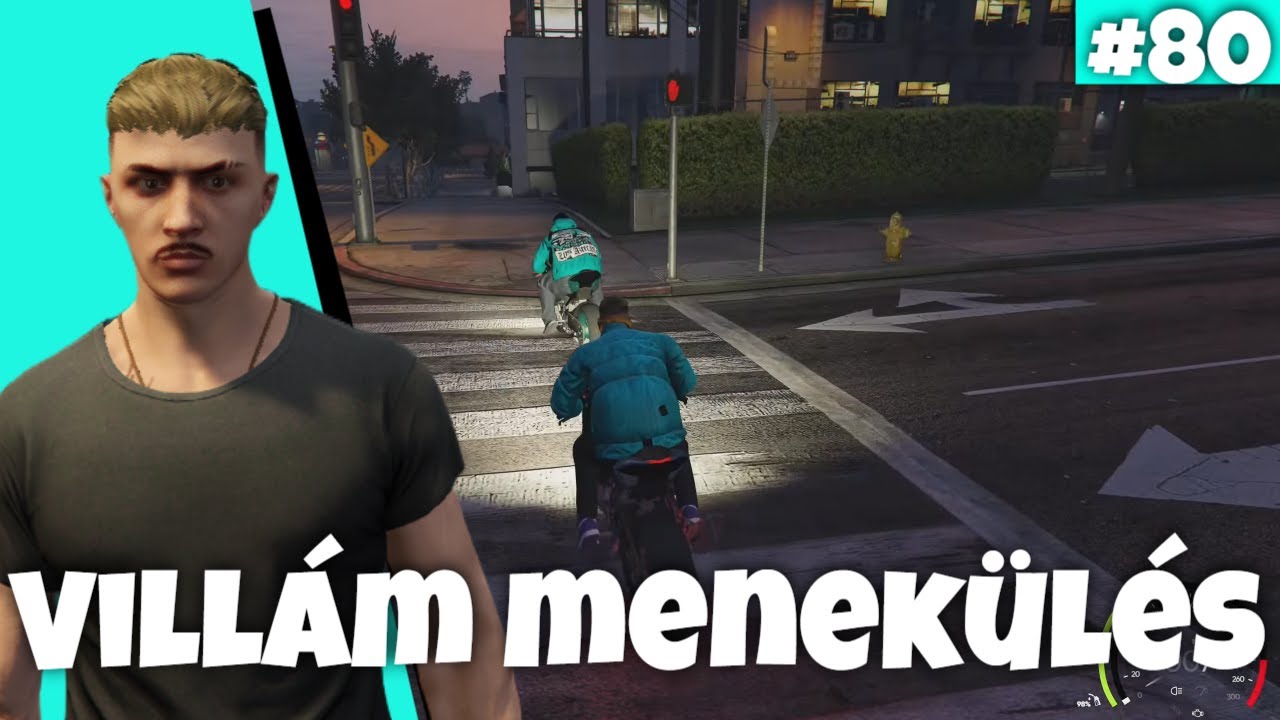 Villám menekülés! | GTA V RP | 80.rész - YouTube