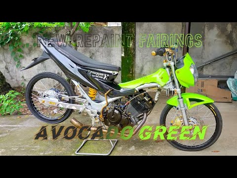 Installing new repaint fairings | Abocado green | Raider 150 gen 1 ...