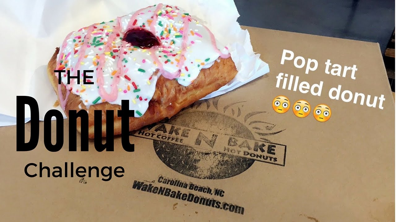 The Donut Challenge Youtube