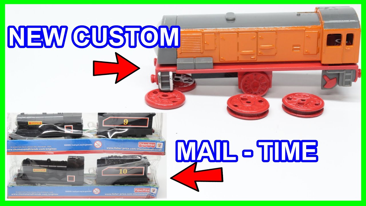 Custom Trackmaster and Mail-Time - YouTube