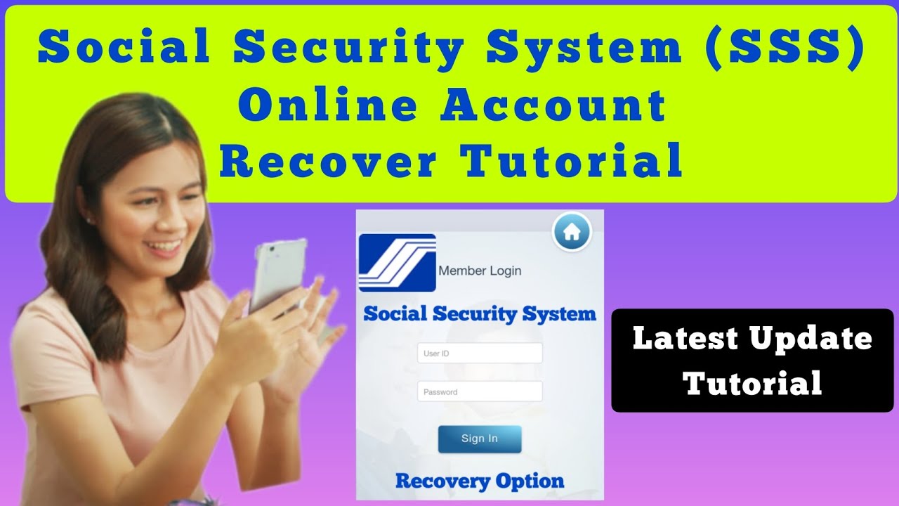 HOW TO RECOVER SSS ONLINE ACCOUNT? - YouTube