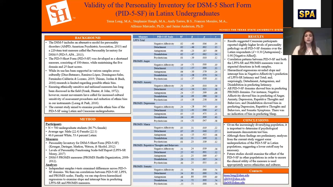 Validity of the Personality Inventory for DSM-5 Short Form (PID-5-SF ...