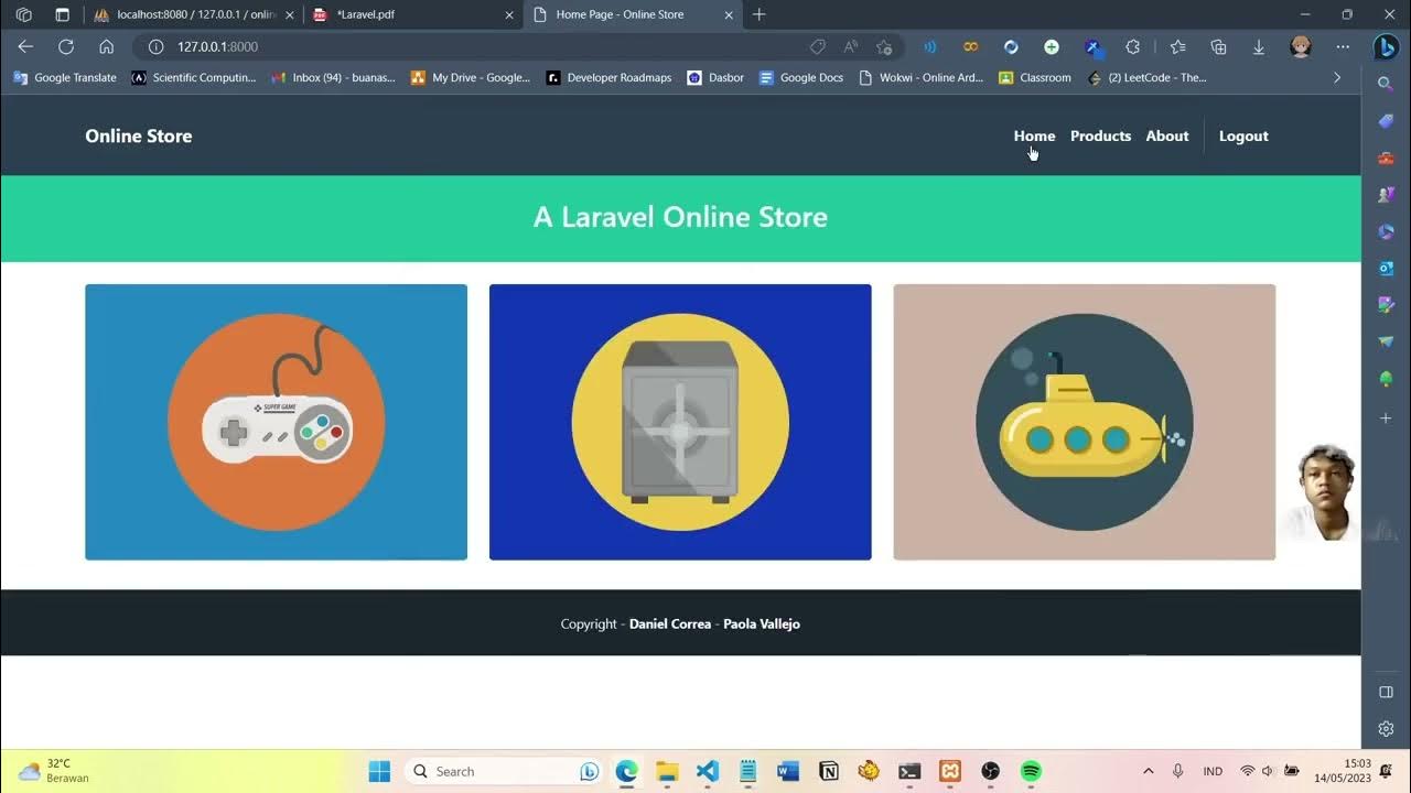 Kopi Paste #5 - Build E-Commerce Web App Using Laravel 9 (Order Items & Product Purchase) - YouTube