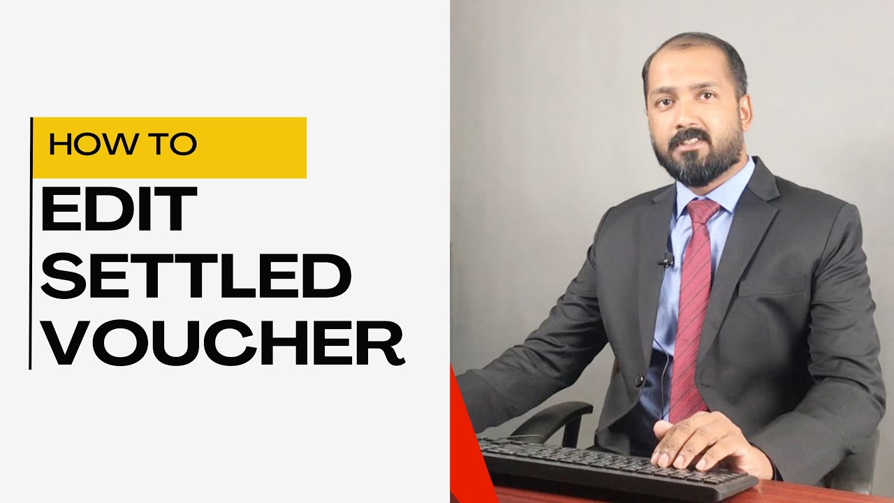 How to Edit Bill-Wise Settled Sales Voucher in AccroBIZ ERP - YouTube