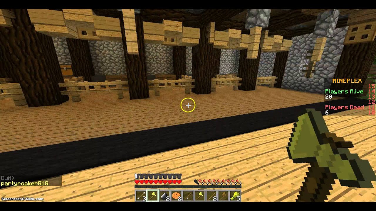 Hunger Games On Mineplex - YouTube