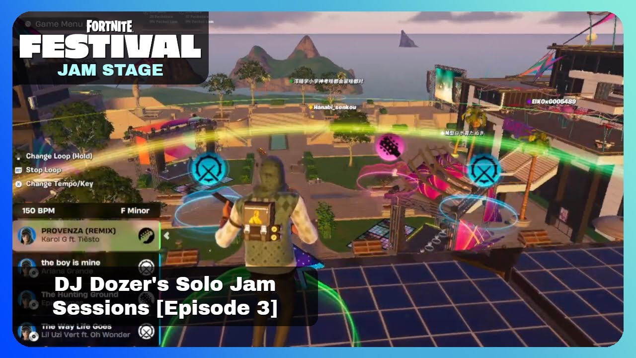 DJ Dozer's Solo Jam Sessions [Episode 3] - Fortnite Festival - YouTube