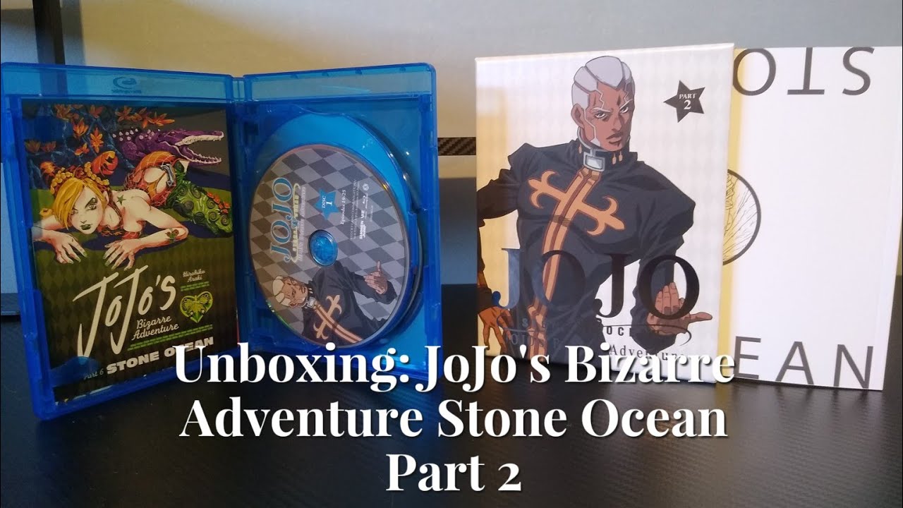 Unboxing: JoJo's Bizarre Adventure Stone Ocean Part 2 - YouTube