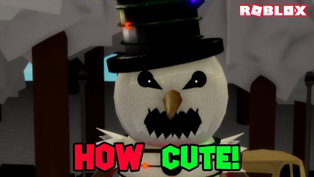 Piggy Mr Bliss is One Friendly Snowman! Roblox Piggy Season 3 Holiday ...