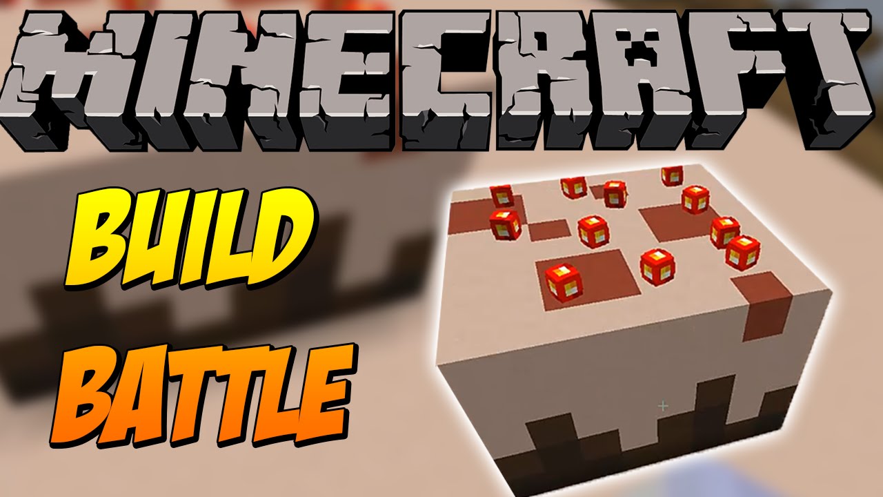 Minecraft | Build Battle | Сватбена торта - YouTube