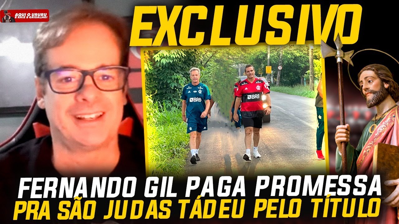 BOMBA! EXCLUSIVO! FERNANDO GIL PAGA PROMESSA POR TÍTULO CONQUISTADO ...