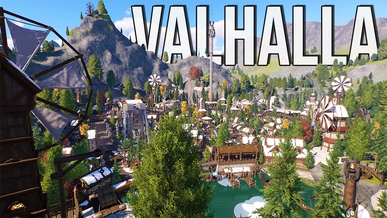 LEGENDARY Viking Mini Park!: Christmas in Valhalla! - YouTube