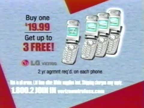 Verizon Wireless Family Share Plan (2003) Television Commercial - YouTube